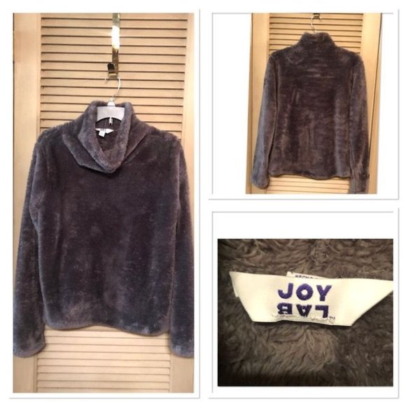 JoyLab | Tops | Joy Lab Faux Fur Top | Poshmark